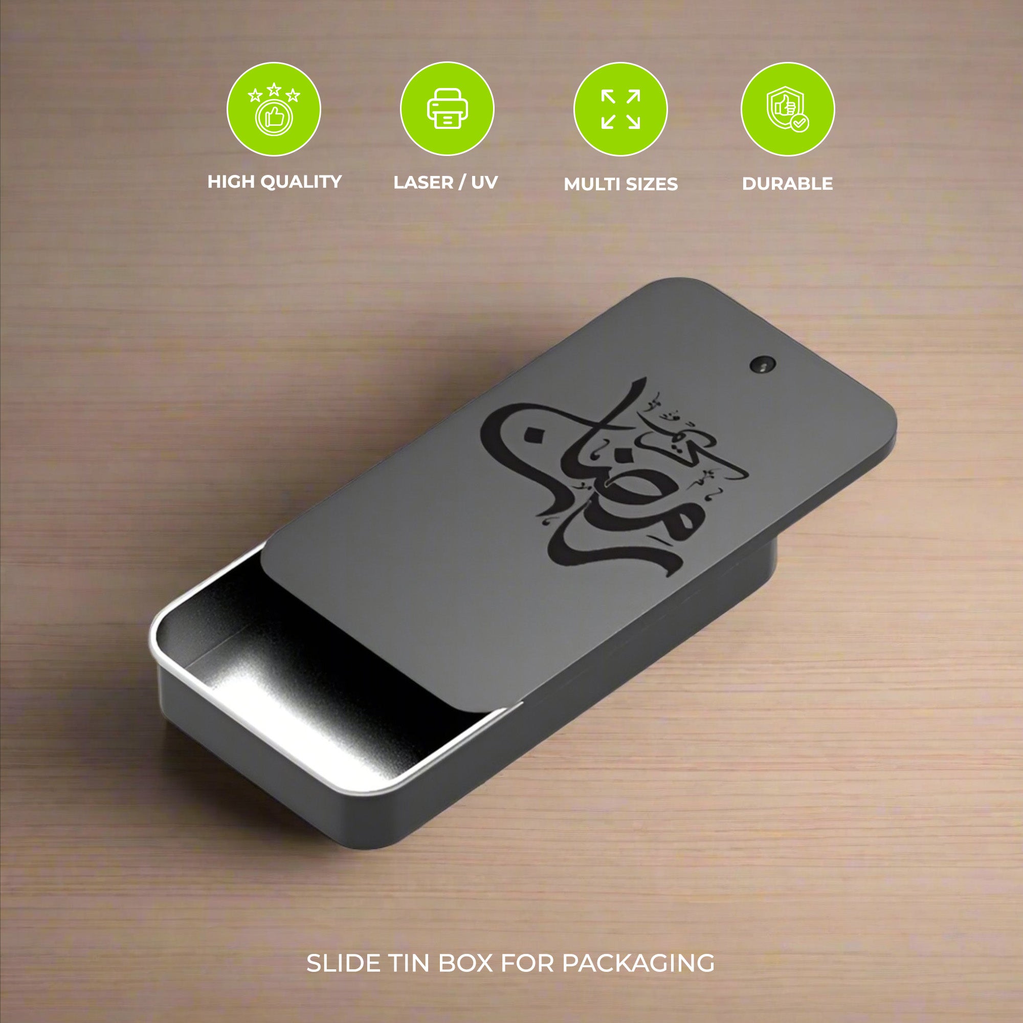 Slide Tin Box For Packaging – Gifto Graphics