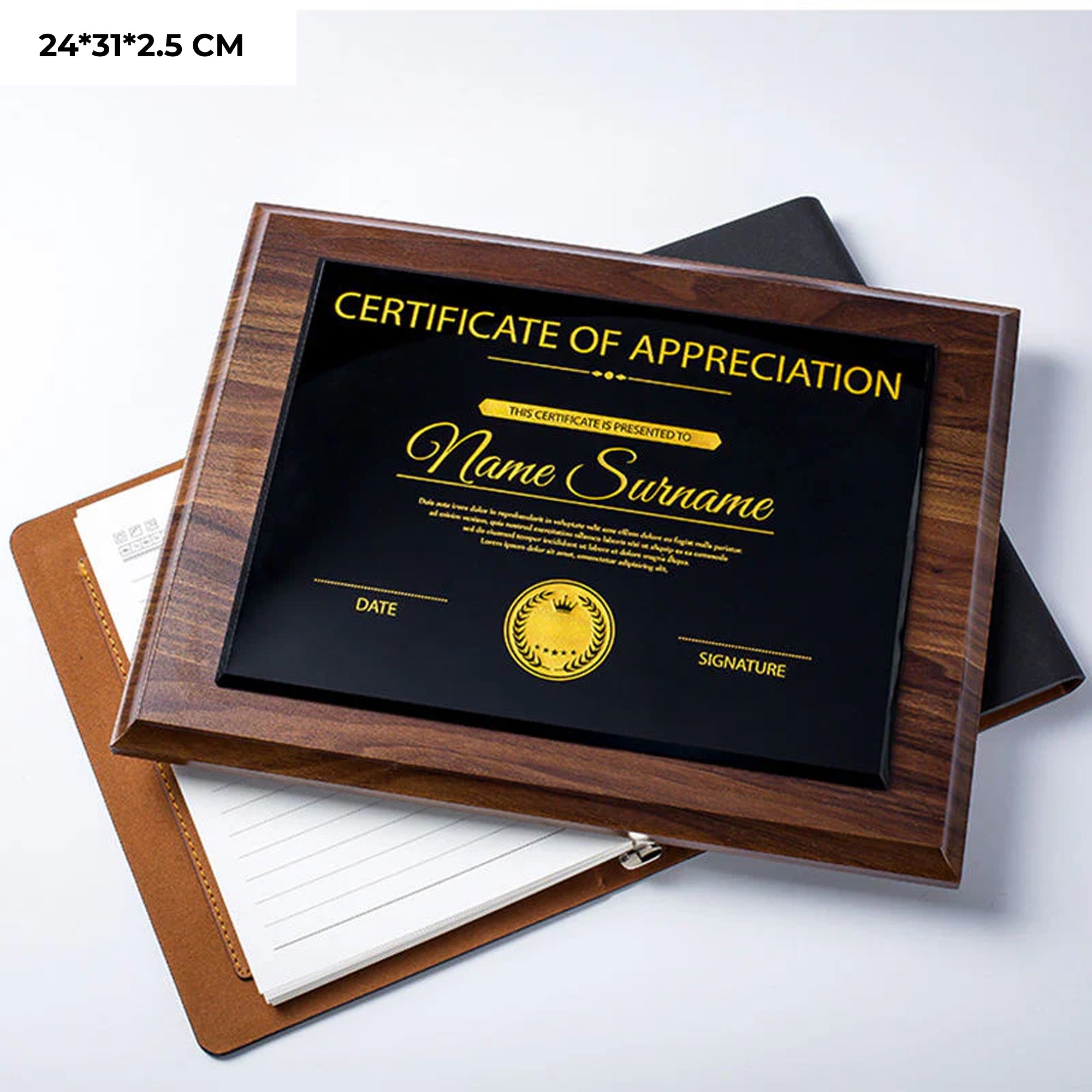 Personalized Wooden Recognition Plaque – Gifto Graphics