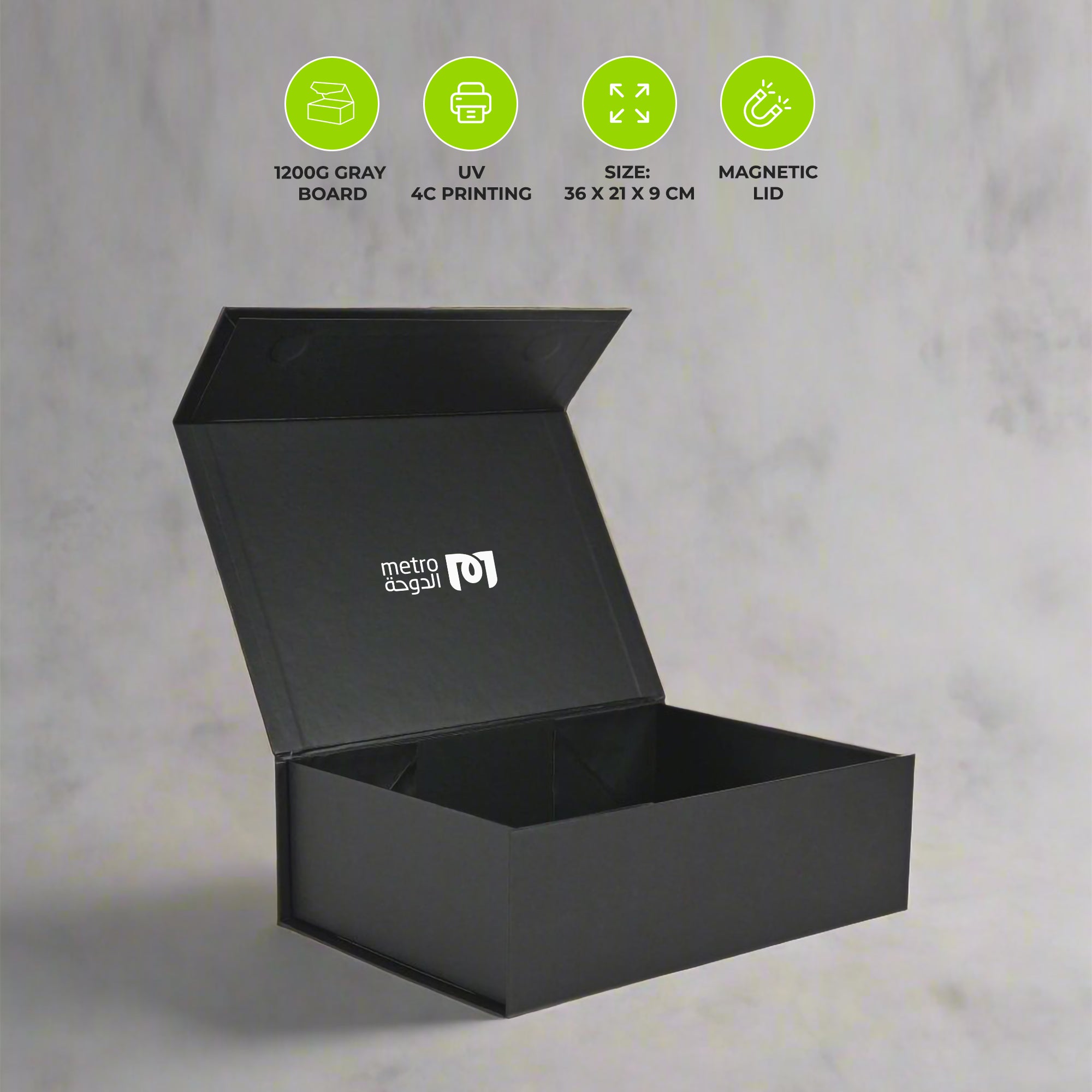 Magnetic Paper Box with Eva Fixing – Gifto Graphics