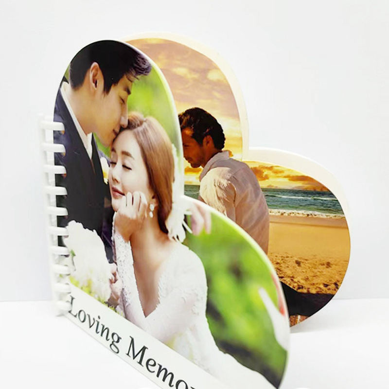 Sublimation Heart Shape Photo Book – Gifto Graphics