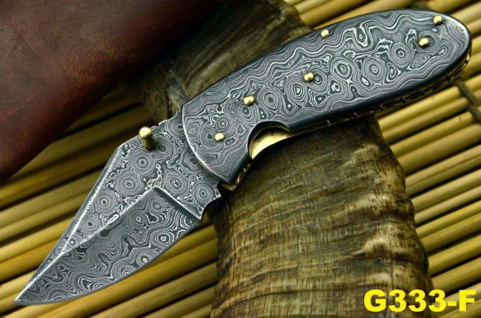 Damascus Fold with Damascus Handle – Gifto Graphics