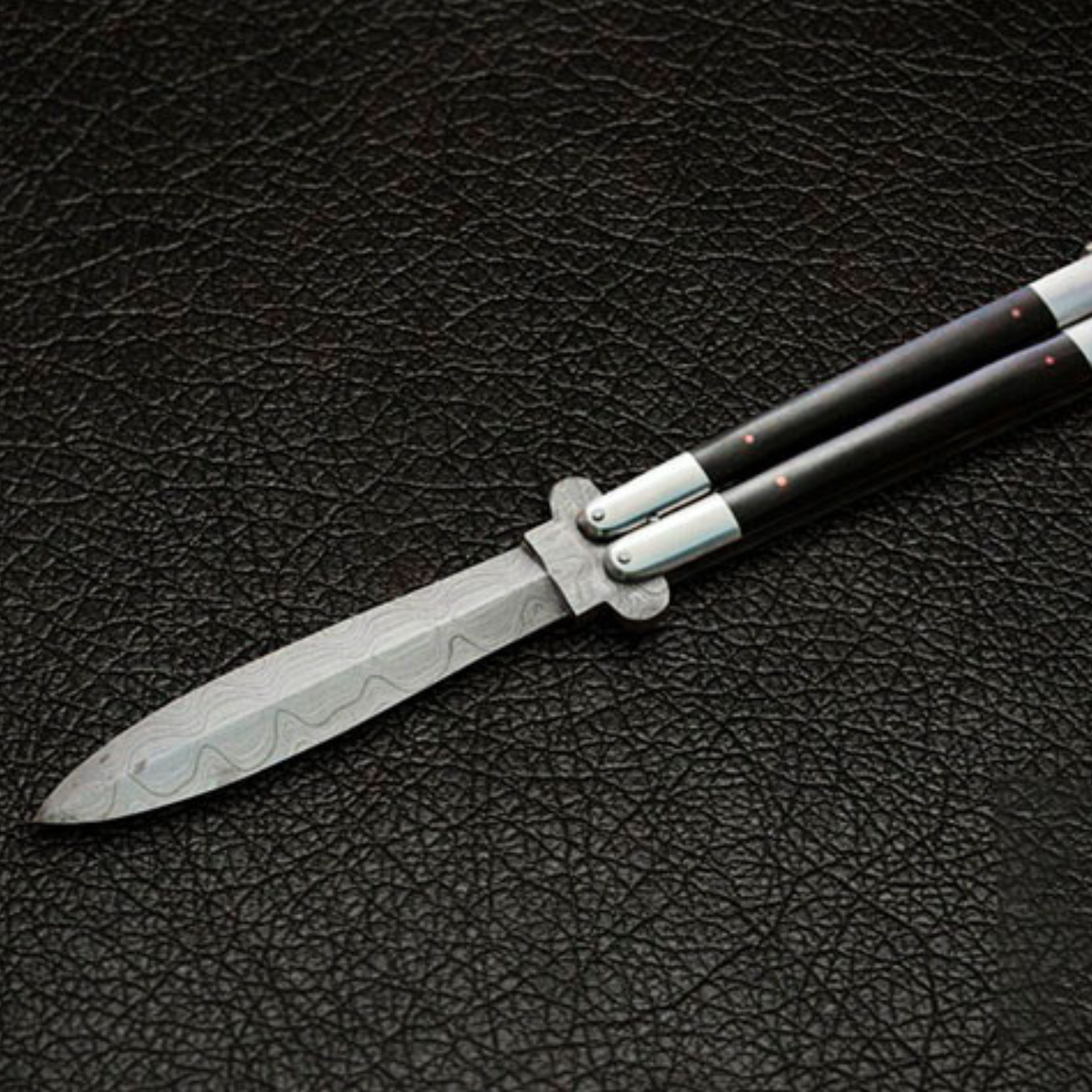 High Carbon Steel Filipino Balisongs butterfly Brass with Stainless St ...
