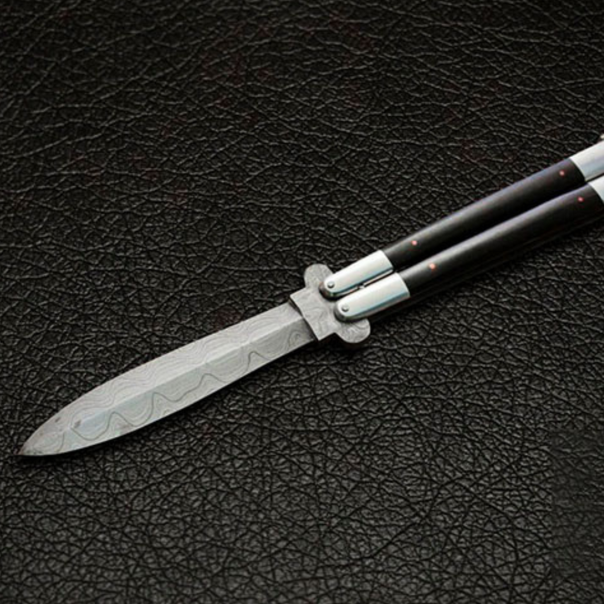 High Carbon Steel Filipino Balisongs butterfly Brass with Stainless St ...